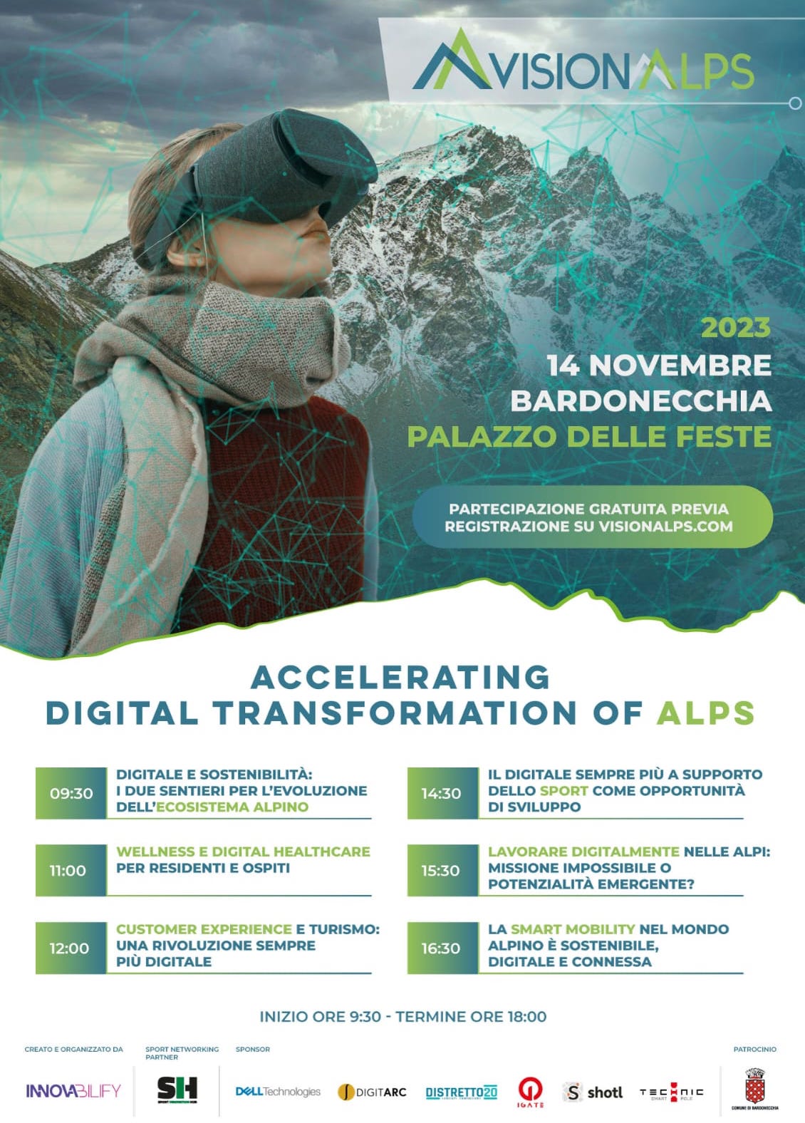 Vision Alp a Bardonecchia: il digitale per la trasformazione delle Alpi - Laboratorio Alte Valli